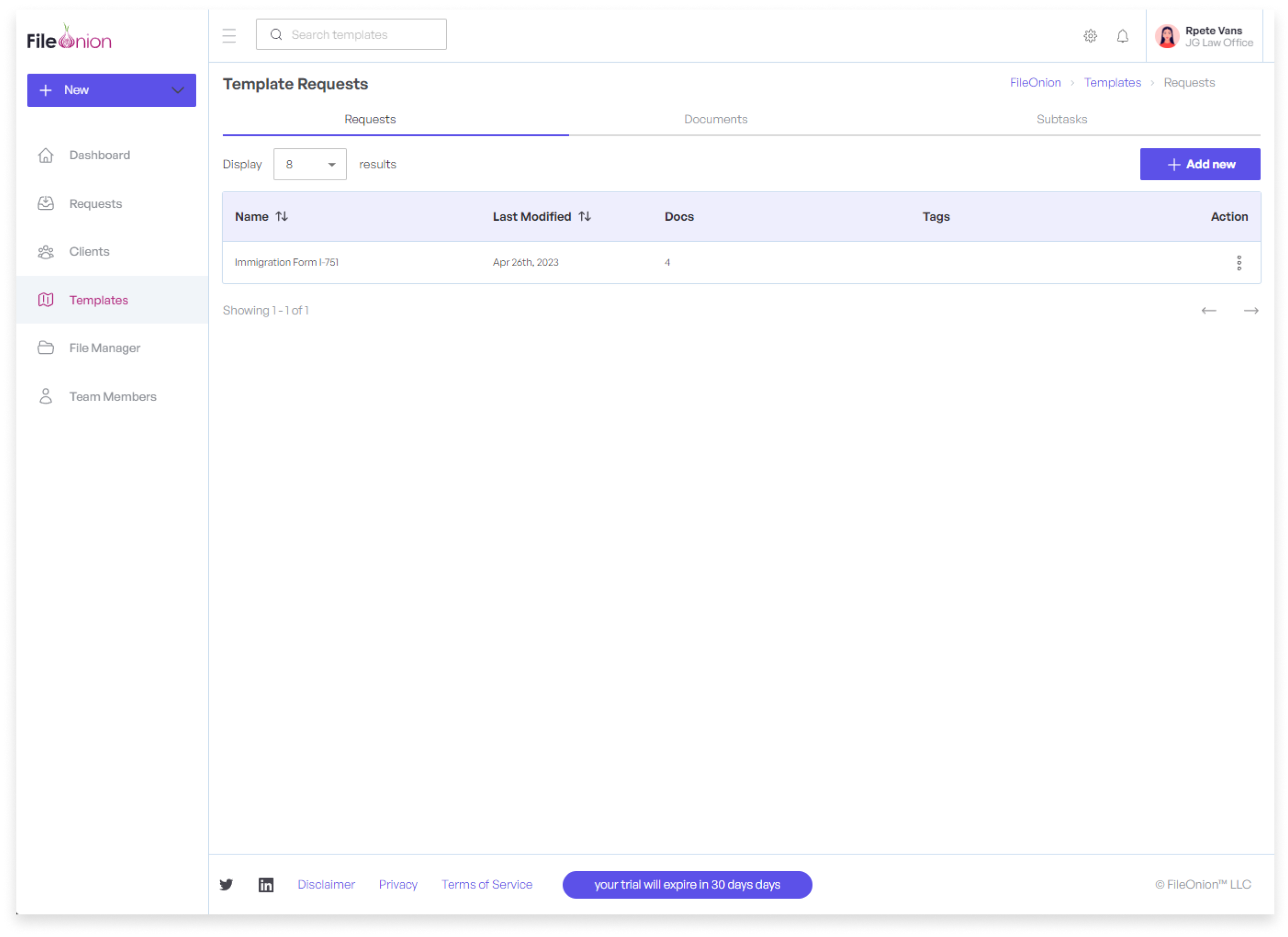 Features | FileOnion